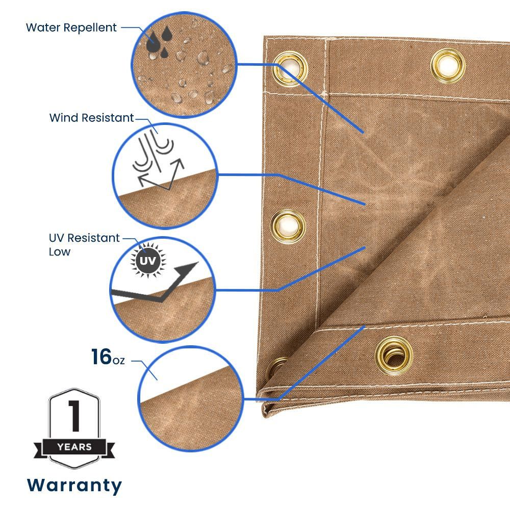Custom Canvas Tarps (Premium Quality)