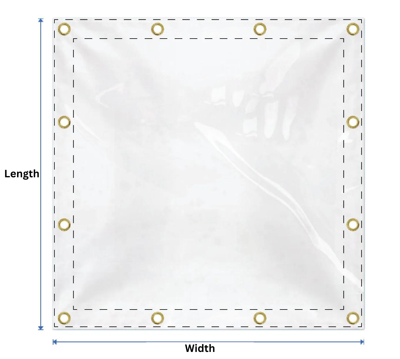 Custom Clear Vinyl Tarp (Premium Quality) – Tarps For You